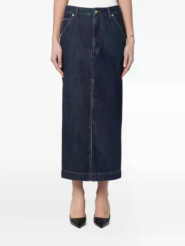 DARKPARK Erika Denim Skirt - Blue