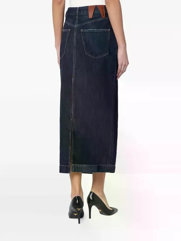 DARKPARK Erika Denim Skirt - Blue