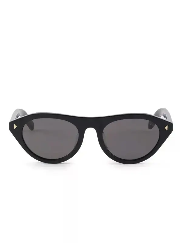 Prada Round Frame Sunglasses - Black