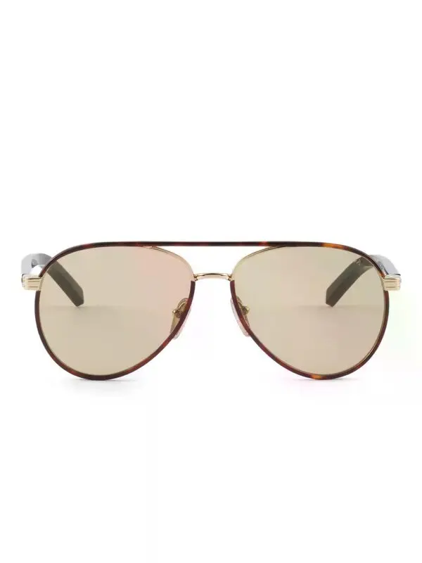 Prada Pilot Frame Sunglasses - Brown