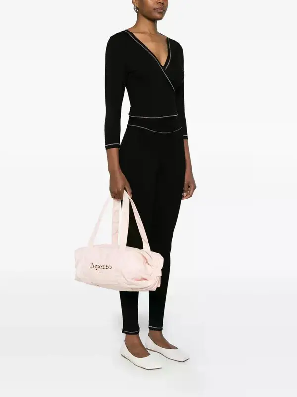 Repetto Medium Cotton Shoulder Bag