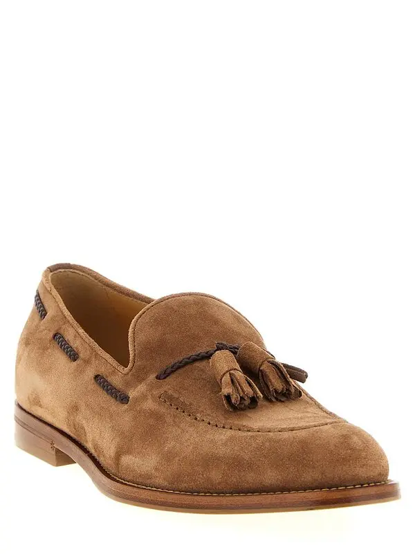 Brunello Cucinelli Suede Loafers - Brown