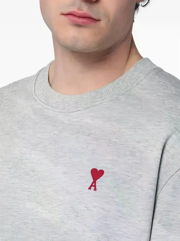 AMI Paris De Coeur Motif Sweatshirt