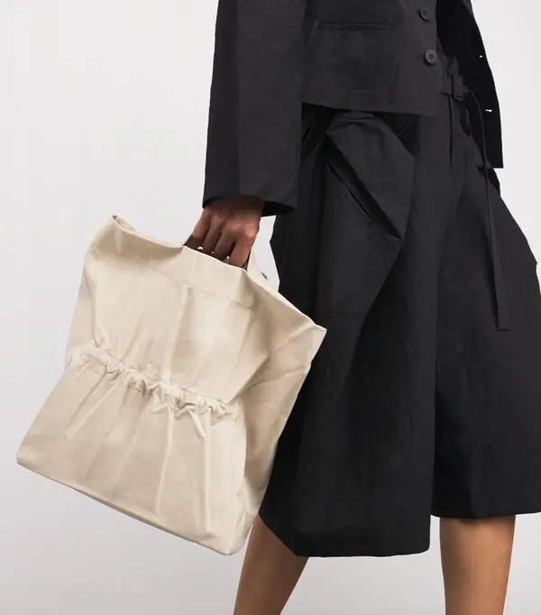 Issey Miyake Small Drawn And Pressed Tote
