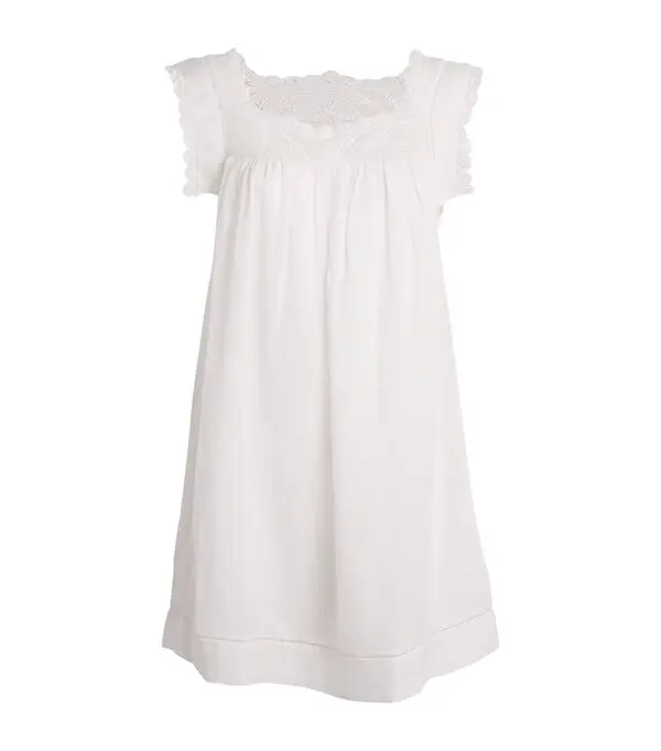 DÔEN Organic Cotton Almadia Mini Dress - White