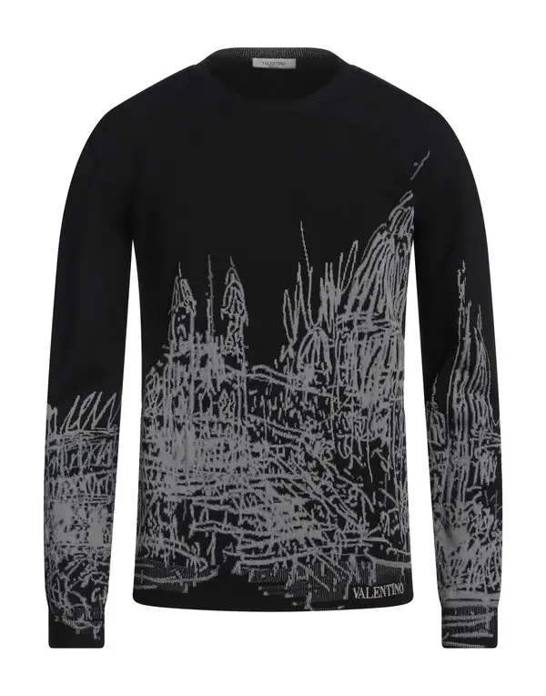 Valentino Garavani Jacquard-knit Sweater