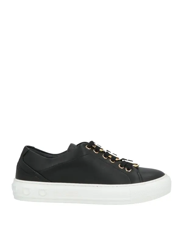 FERRAGAMO Low-top Leather Sneakers