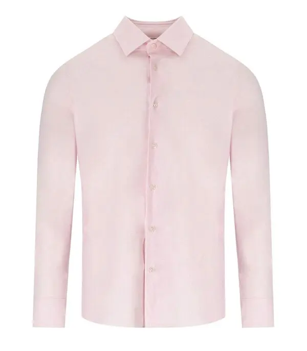 ARCHIVIUM Linen Effect Shirt - Pink