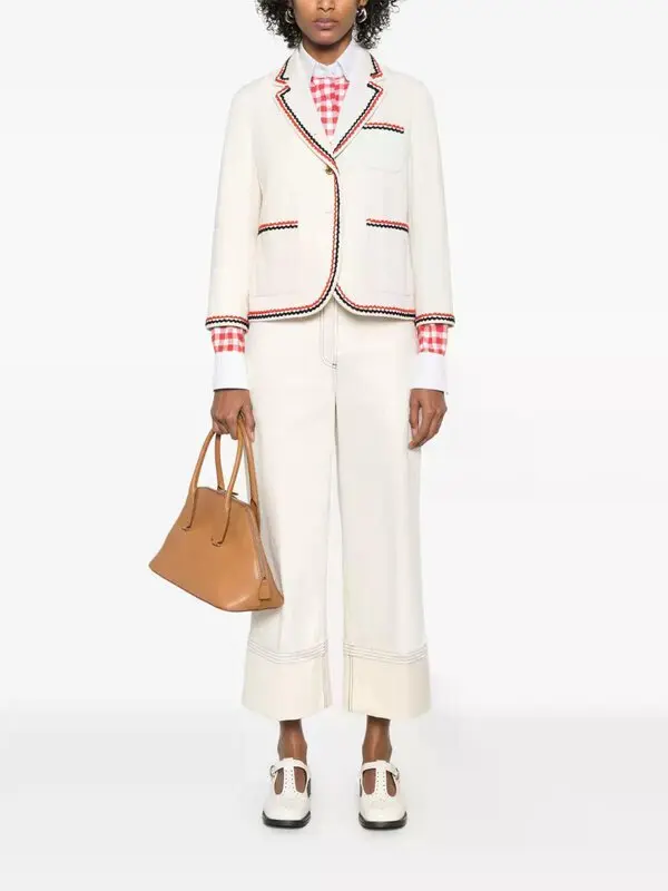 Thom Browne Belted Wide-leg Jeans