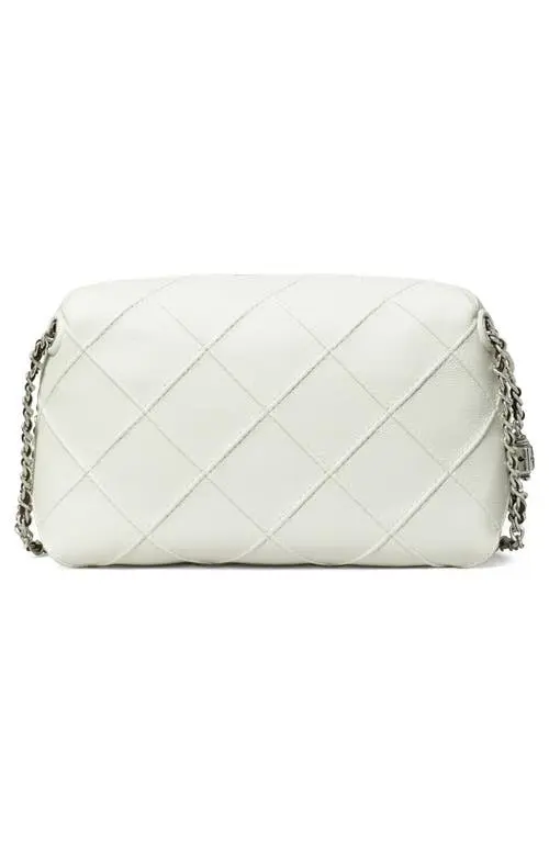 Tory Burch Fleming Soft Leather Crossbody Bag - Blanc