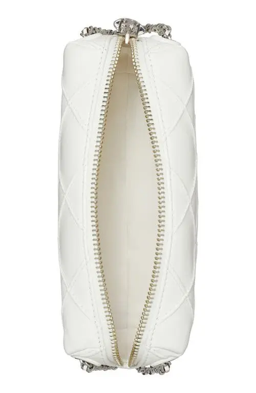 Tory Burch Fleming Soft Leather Crossbody Bag - Blanc