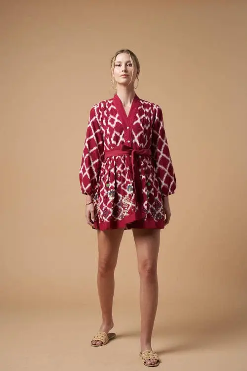 GUADALUPE DESIGN Kimono Dress