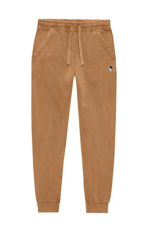 DALIX Astronaut Midweight Washed Jogger Pant - Camel