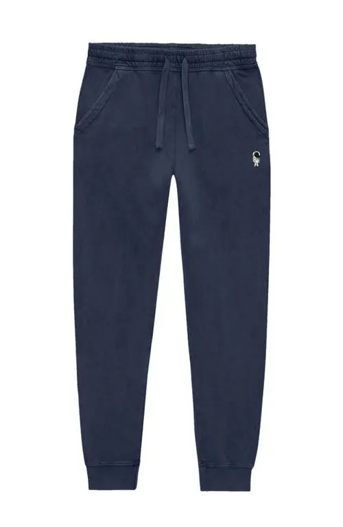 DALIX Astronaut Midweight Washed Jogger Pant - Denim Blue
