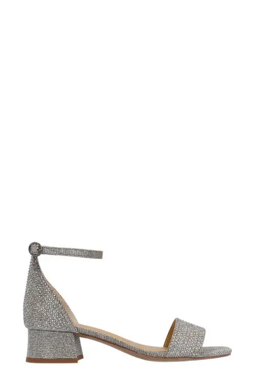 J. Reneé Winsley Ankle Strap Sandal - Pewter