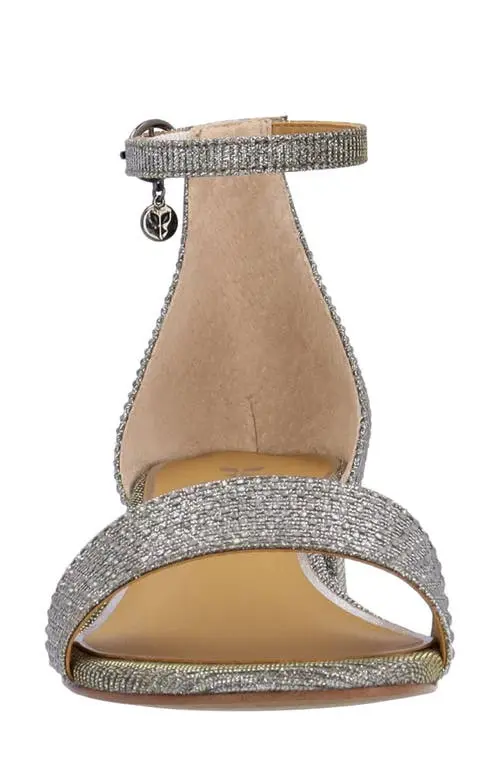 J. Reneé Winsley Ankle Strap Sandal - Pewter