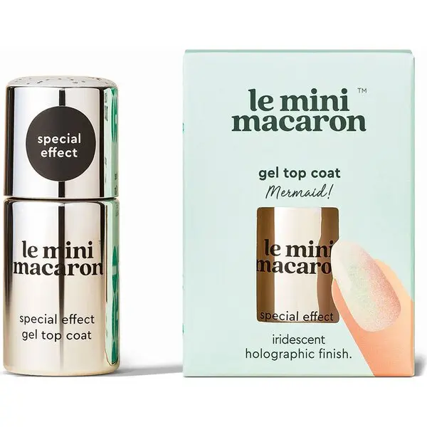 LE MINI MACARON Special Effect Gel Top Coat - Mermaid