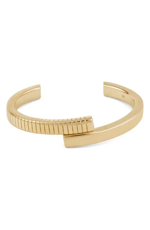 IVI LOS ANGELES Joia Twist Cuff Bracelet - Yellow Gold