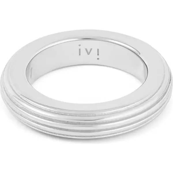 IVI LOS ANGELES Joia Band Ring - Silver