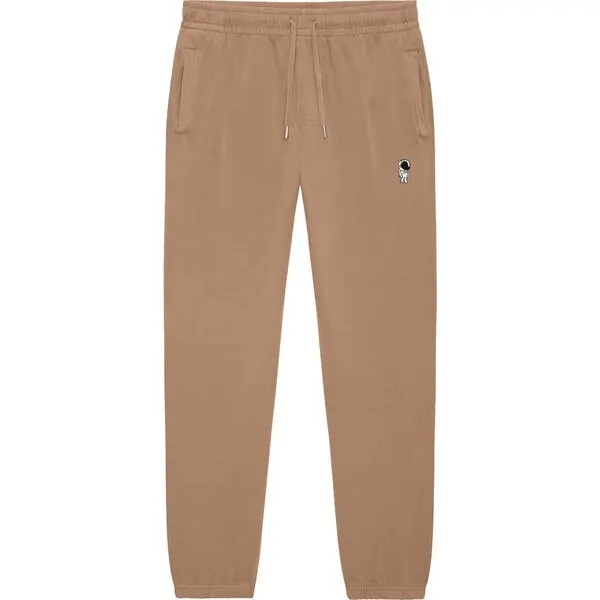 DALIX Astronaut Heavy Weight Fleece Sweatpant - Camel