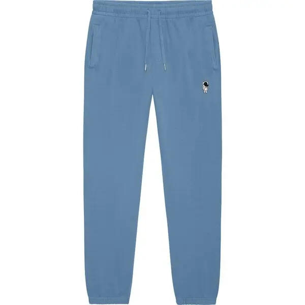 DALIX Astronaut Heavy Weight Fleece Sweatpant - Pebble Blue