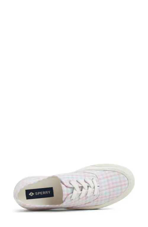 Sperry Candy Cvo Check Print Canvas Sneakers