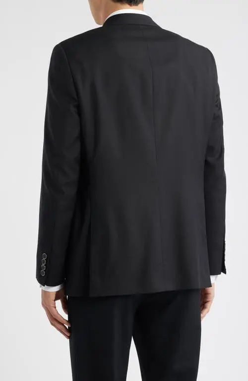 HERITAGE GOLD Pebble Weave Wool Suit Jacket