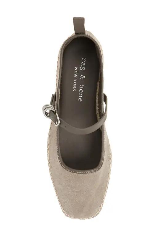 Rag & Bone Spire Espadrille Mary Jane Flat - Wasts