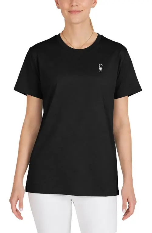 DALIX Astronaut Jersey Relaxed T-shirt - Black