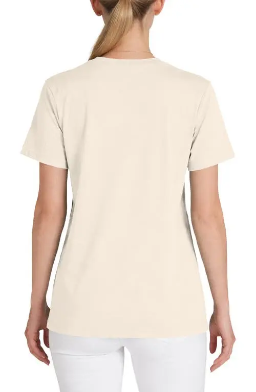 DALIX Astronaut Jersey Relaxed T-shirt - Natural
