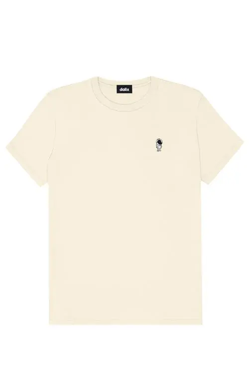 DALIX Astronaut Jersey Relaxed T-shirt - Natural