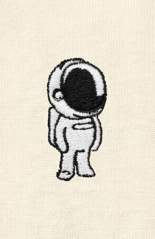 DALIX Astronaut Jersey Relaxed T-shirt - Natural