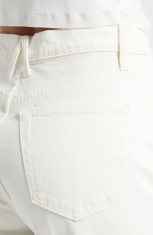 SLVRLAKE Grace High-waist Wide-leg Jeans - White
