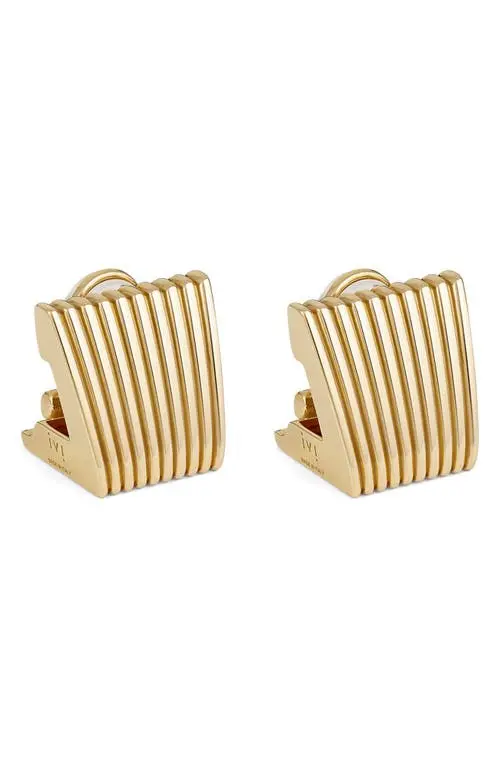 IVI LOS ANGELES Liz Clip-on Earrings - Yellow Gold