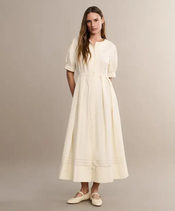 Jenni Kayne Harper Midi Dress - Ivory