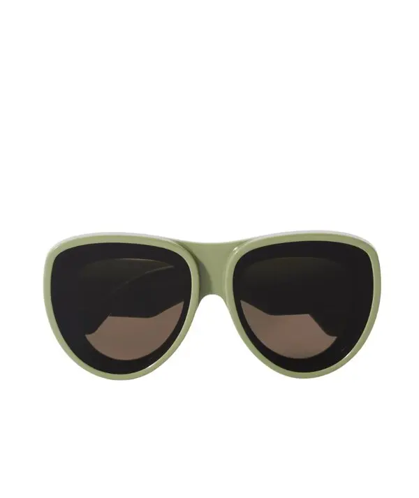 Loewe Paula's Ibiza Oversized Aviator-style Sunglasses - Green