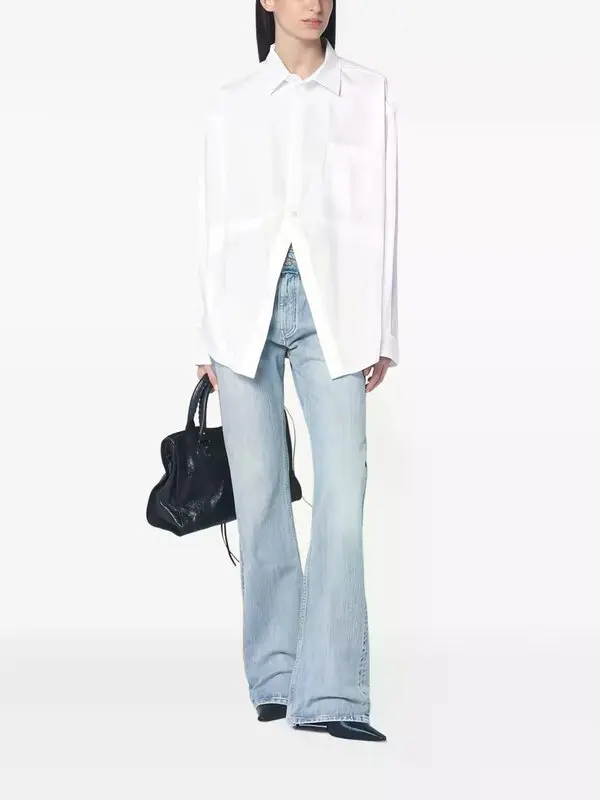 Balenciaga Front-slit Shirt