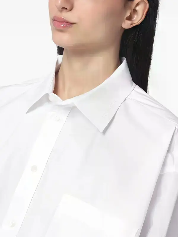 Balenciaga Front-slit Shirt