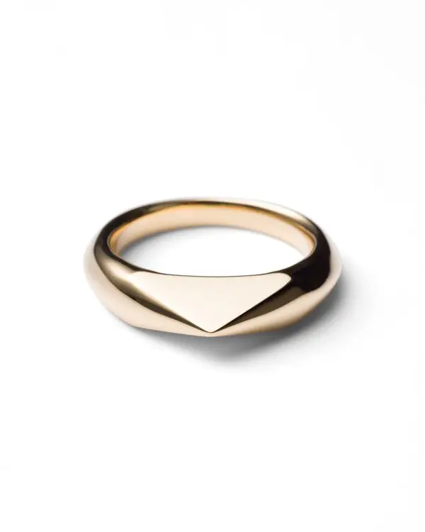 Prada Eternal Ring In Yellow - Gold/silver
