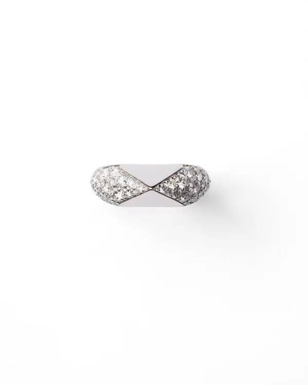 Prada Eternal Gold And Diamond Ring