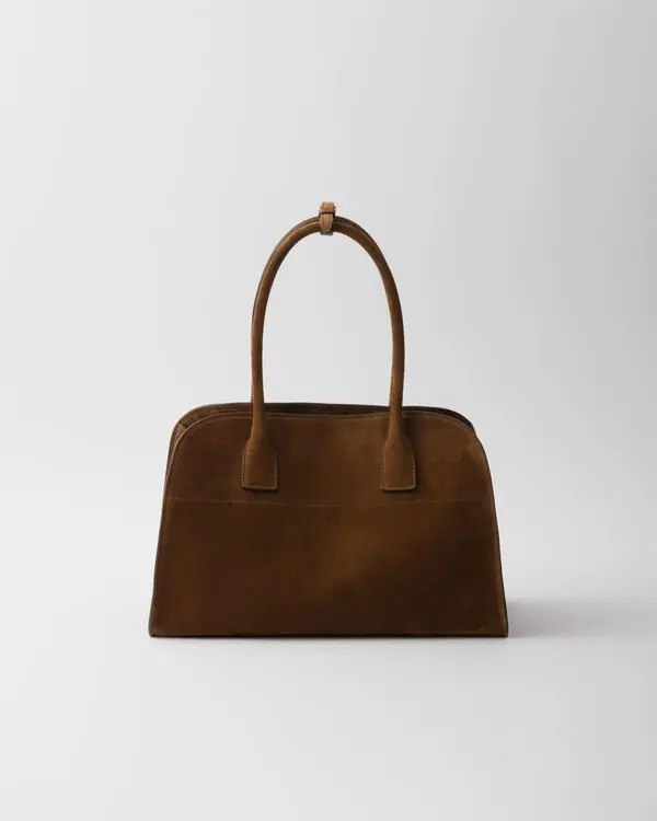 Prada Medium Suede Tote