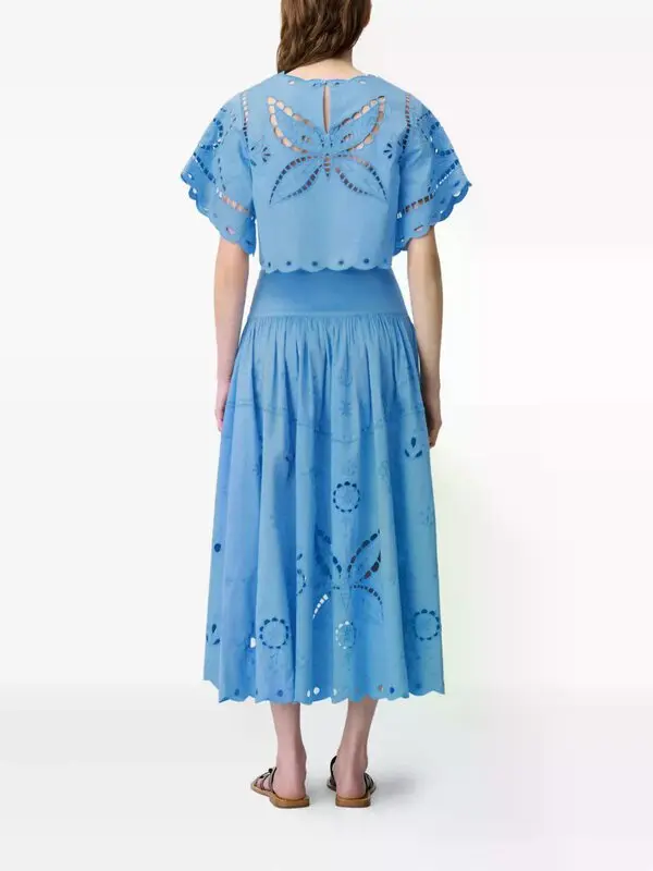 Claudie Pierlot Embroidered Blouse