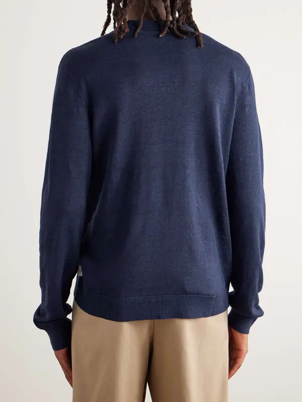 Onia Linen Polo Shirt