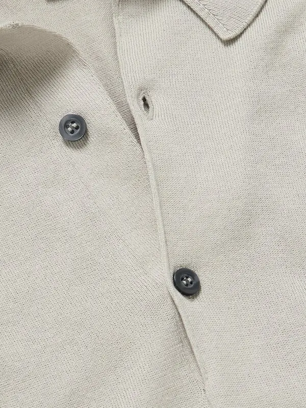 John Smedley Bradwell Slim-fit Sea Island Cotton Polo Shirt - Neutrals