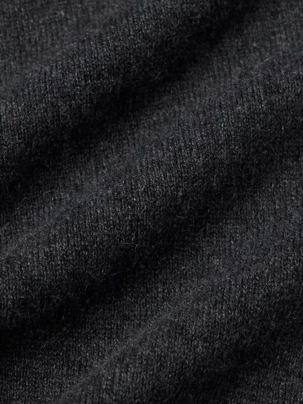 Derek Rose Finley Tapered Cashmere Sweatpants - Gray