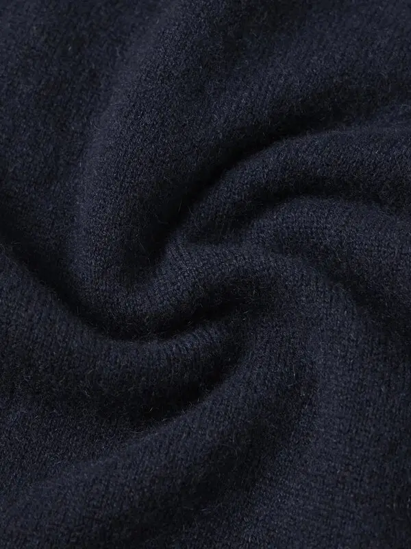 Derek Rose Finley Tapered Cashmere Sweatpants - Blue