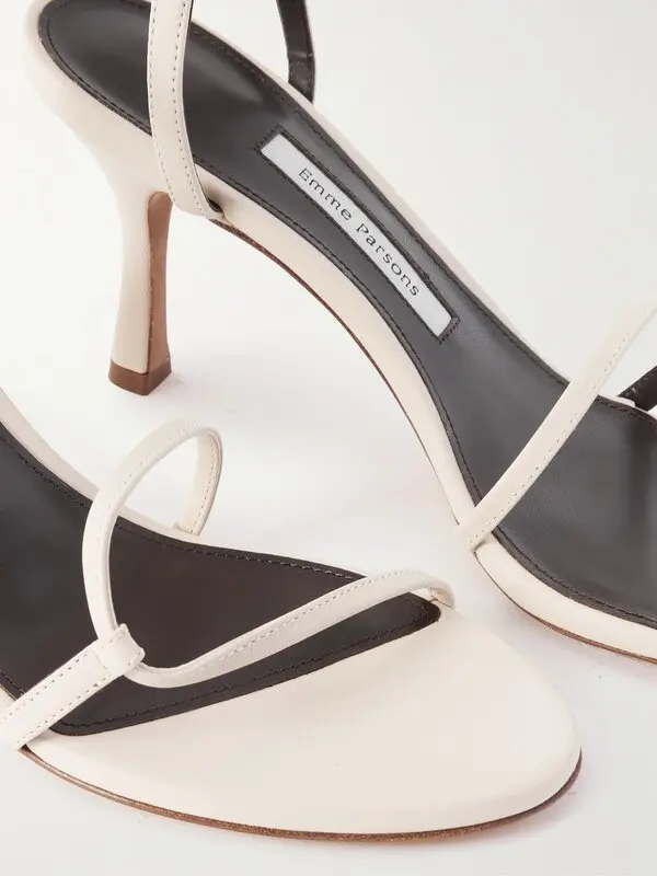EMME PARSONS Loop Leather Sandals - Neutrals