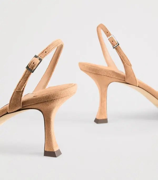 JIMMY CHOO Elsy 70 Heeled Sandals - Beige