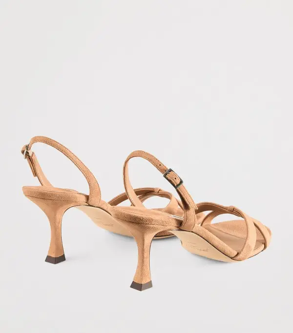 JIMMY CHOO Elsy 70 Heeled Sandals - Beige