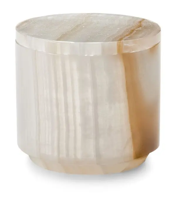 LABRAZEL Onyx Ambarino Bathroom Canister - Ivory